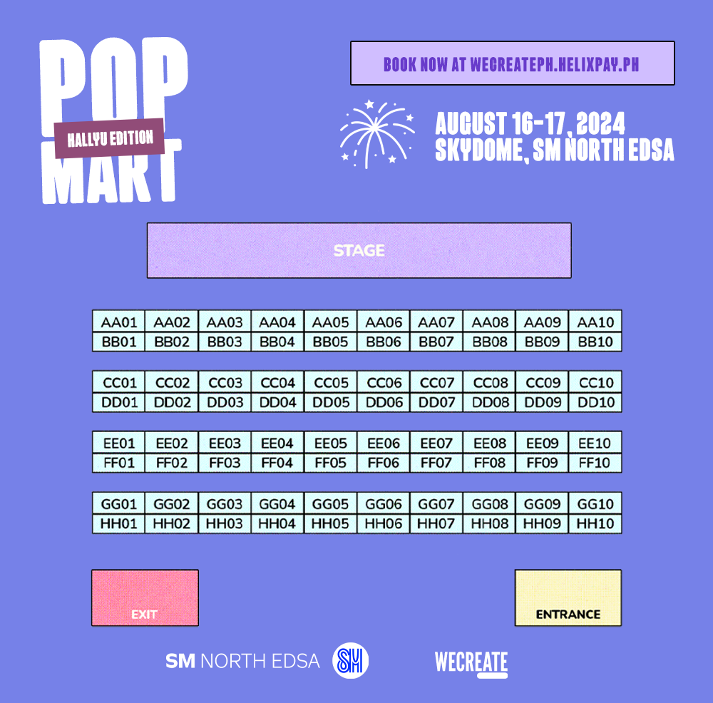Pop Market: Hallyu Edition @ SM Skydome, SM North Edsa | WeCreate
