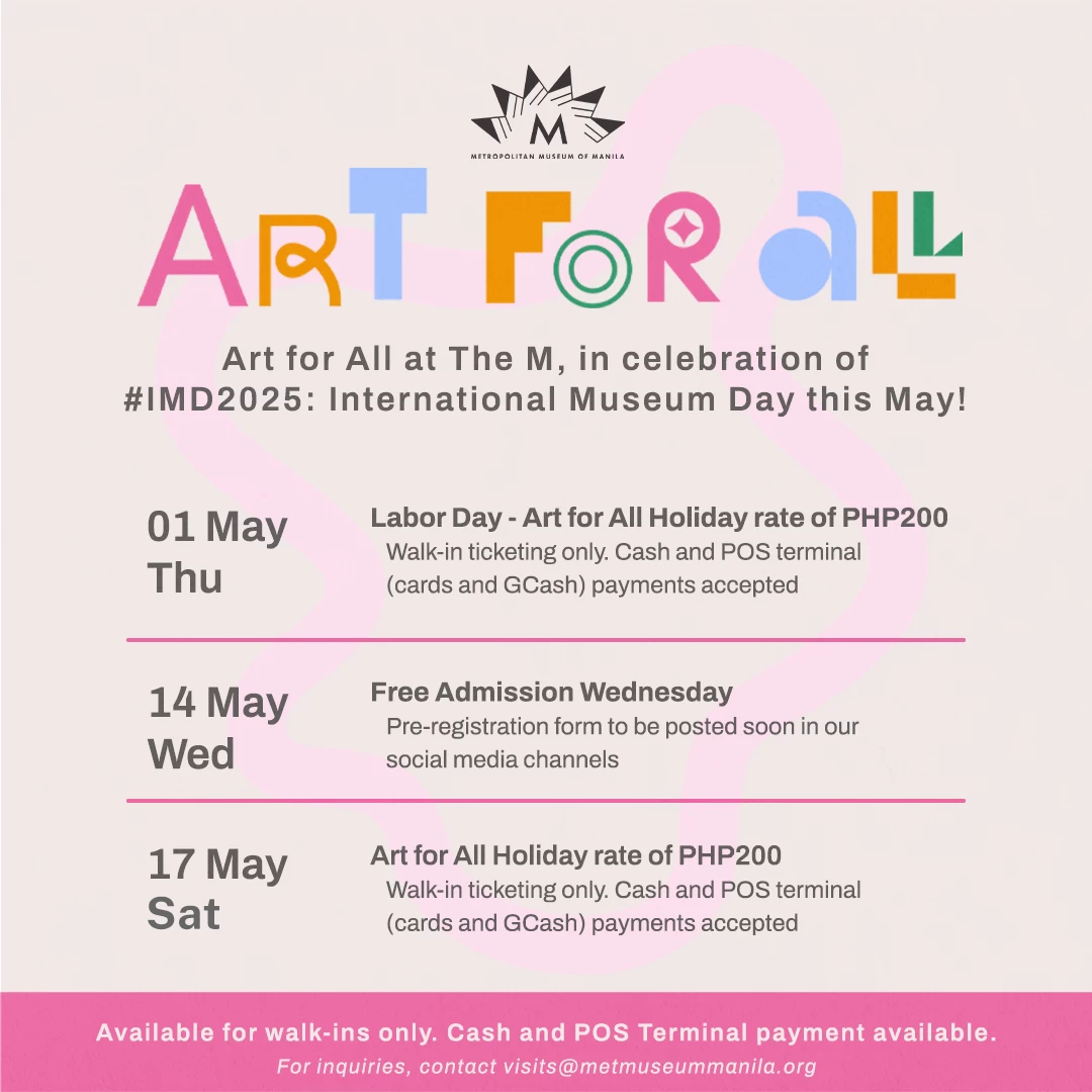 TICKETS | Metropolitan Museum of Manila