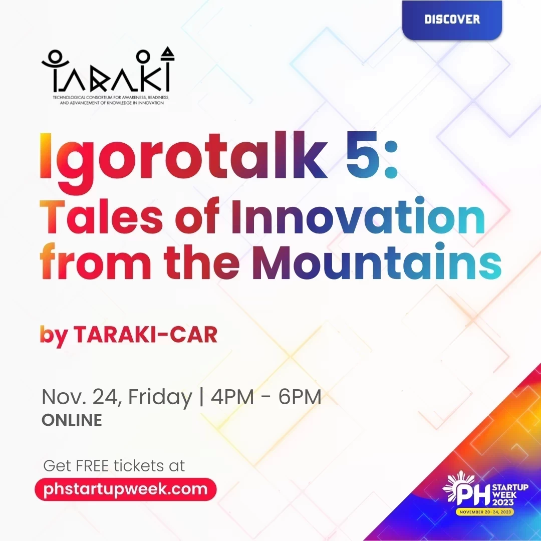 Igorotalk 5: Tales of Innovation from the Mountains by TARAKI-CAR ...