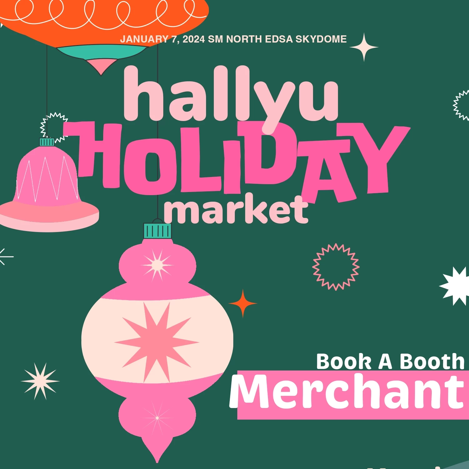 Hallyu Holiday Market | Book A Booth | MakeitLive