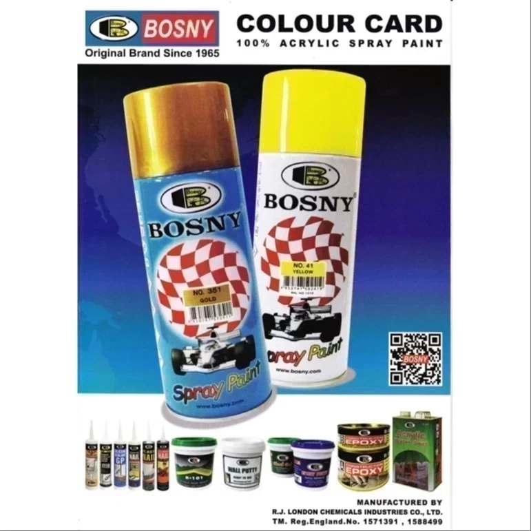 Bosny Acrylic Spray Paint | Buildeee