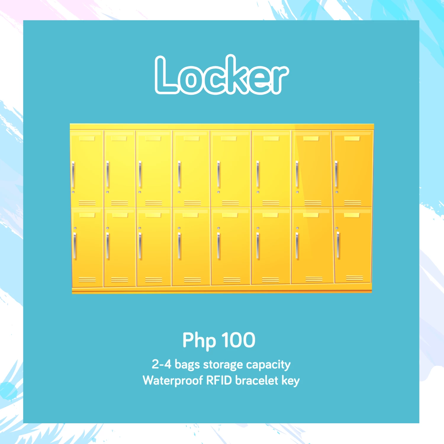 Locker Rental | WaterWorld Iloilo