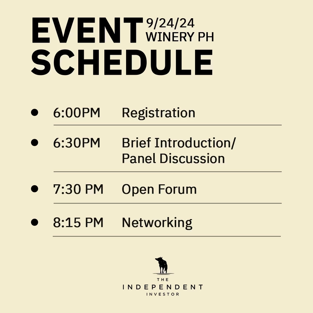 SESSIONS | The Independent Investor