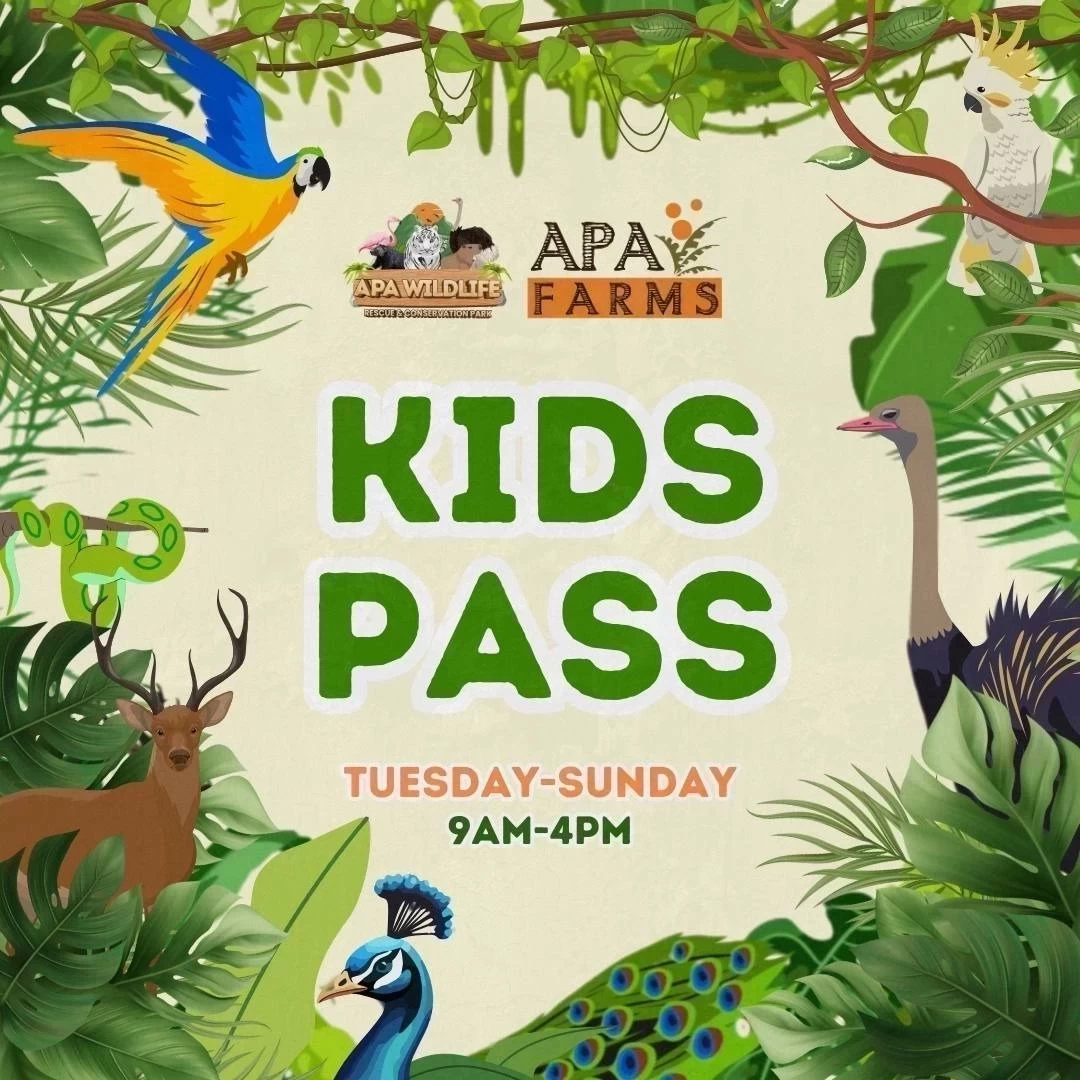 KIDS PASS (Between 2-3 ft. tall) | APA Wildlife