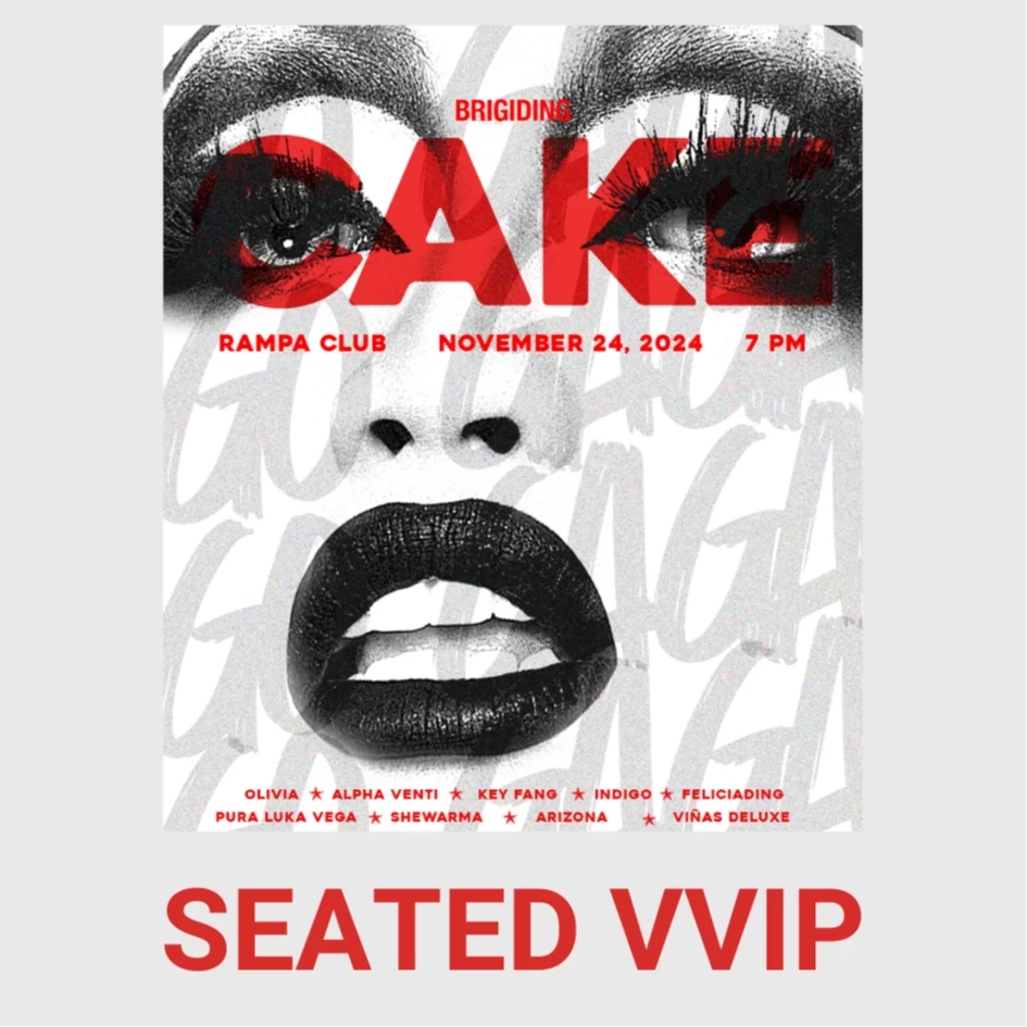 GO GAGA: Seated VVIP | Brigiding Cake