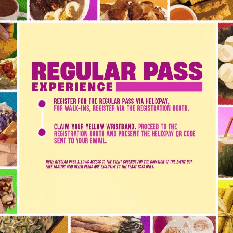 REGULAR PASS | GEN Y TO Z FOOD FEST