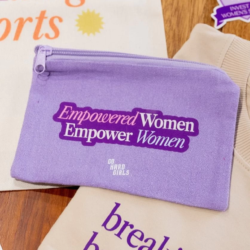 Empowered Women Pouch | Go Hard Girls
