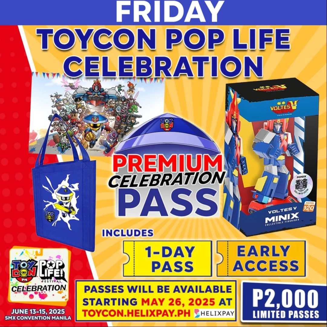 PREMIUM CELEBRATION FRIDAY PASS | TOYCON PH