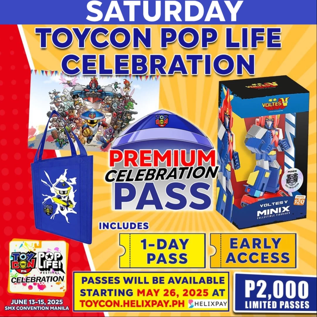 PREMIUM CELEBRATION SATURDAY PASS | TOYCON PH