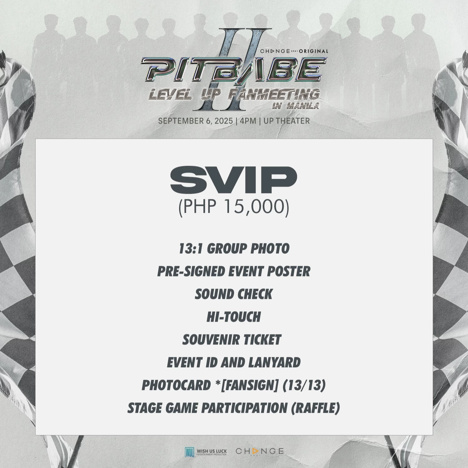 SVIP - Pit Babe: Level Up Fan Meeting in Manila | Wish Us Luck ...