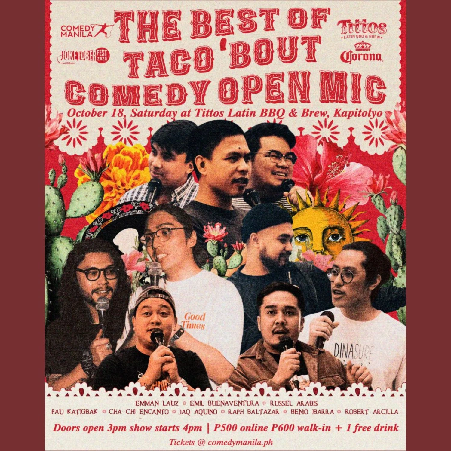 Comedy Manila Logo Tune Into Romance This Valentine's With Gastronomic