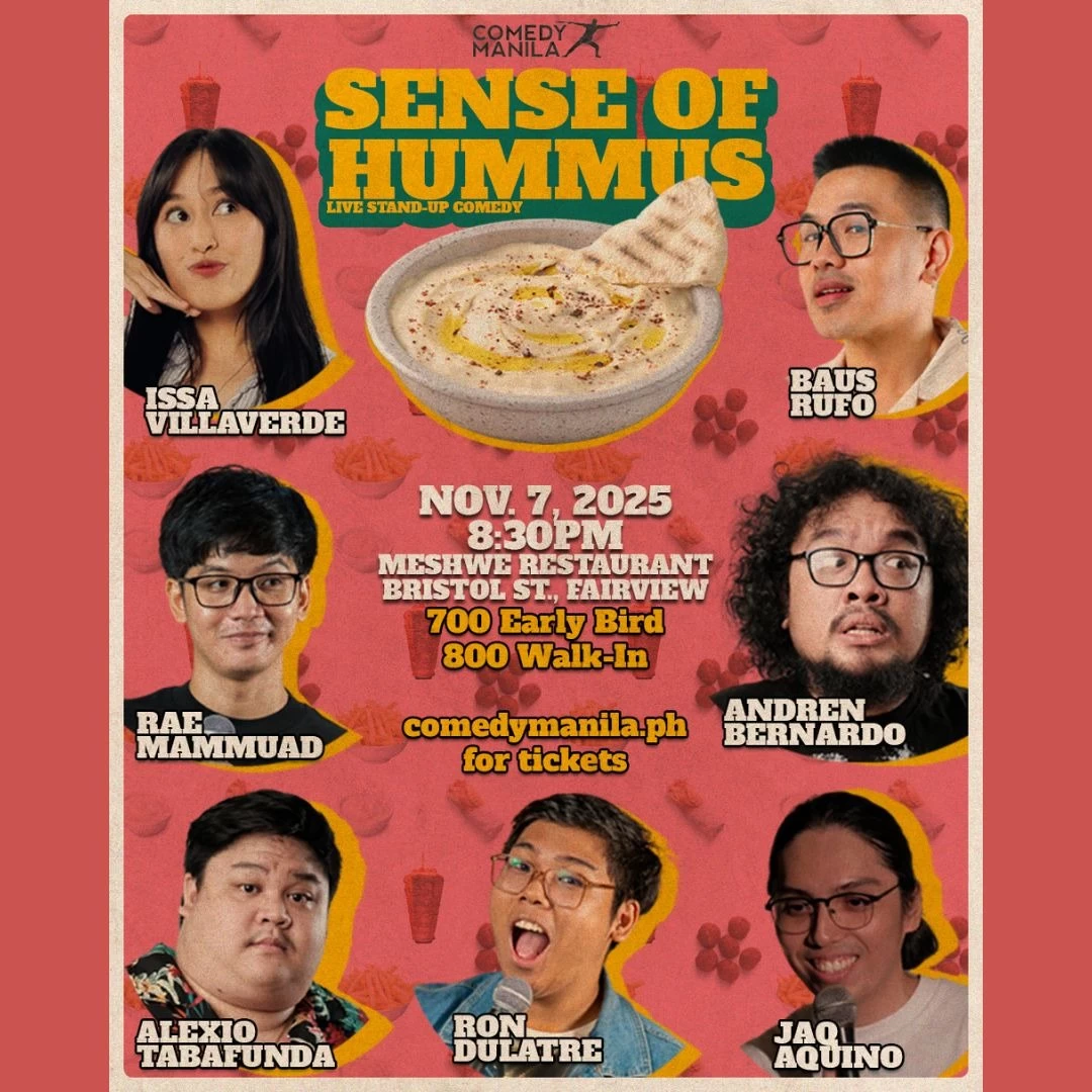 Comedy Manila Logo Tune Into Romance This Valentine's With Gastronomic