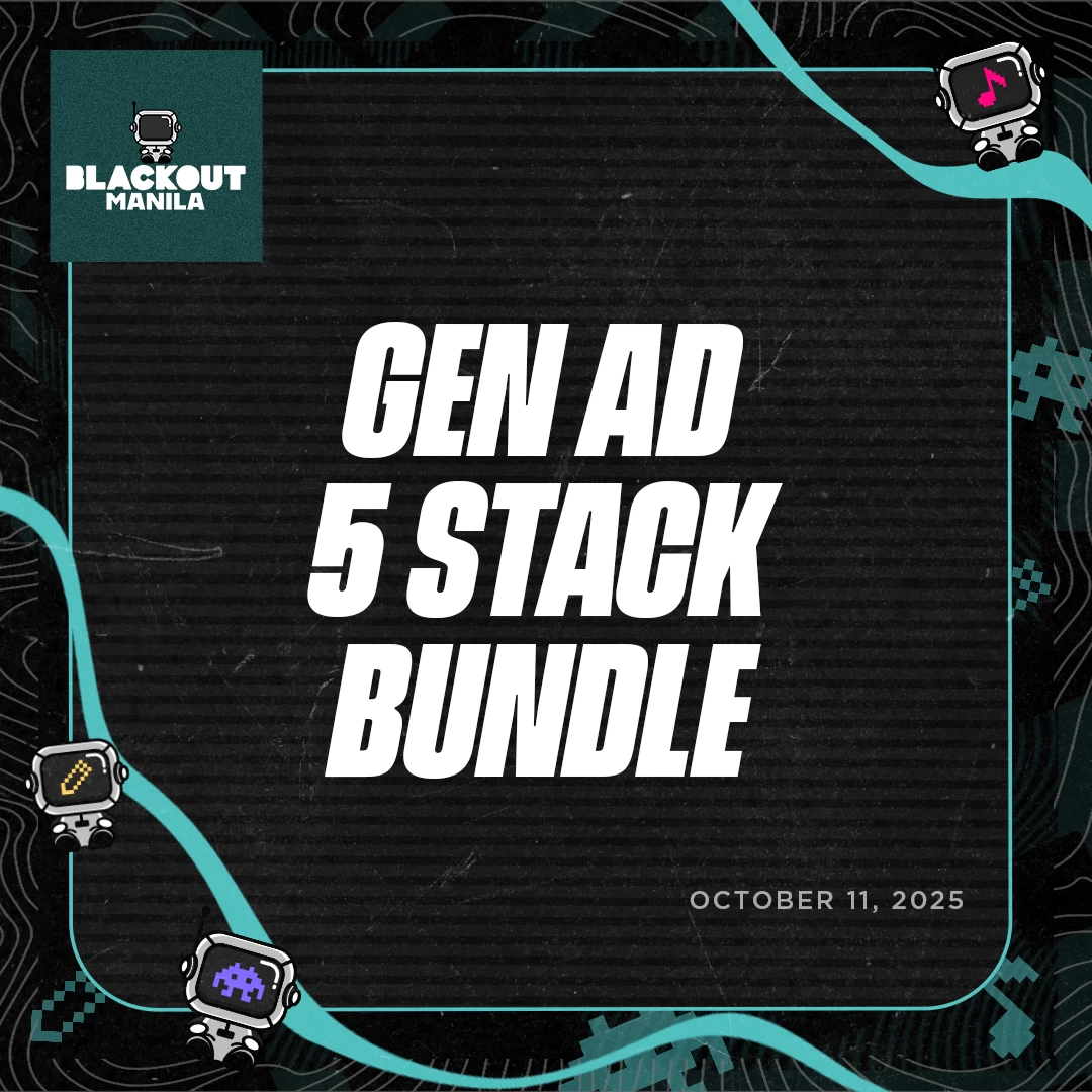 GEN AD - BUY 3 GET 2 | BLACKOUT Manila | Tickets