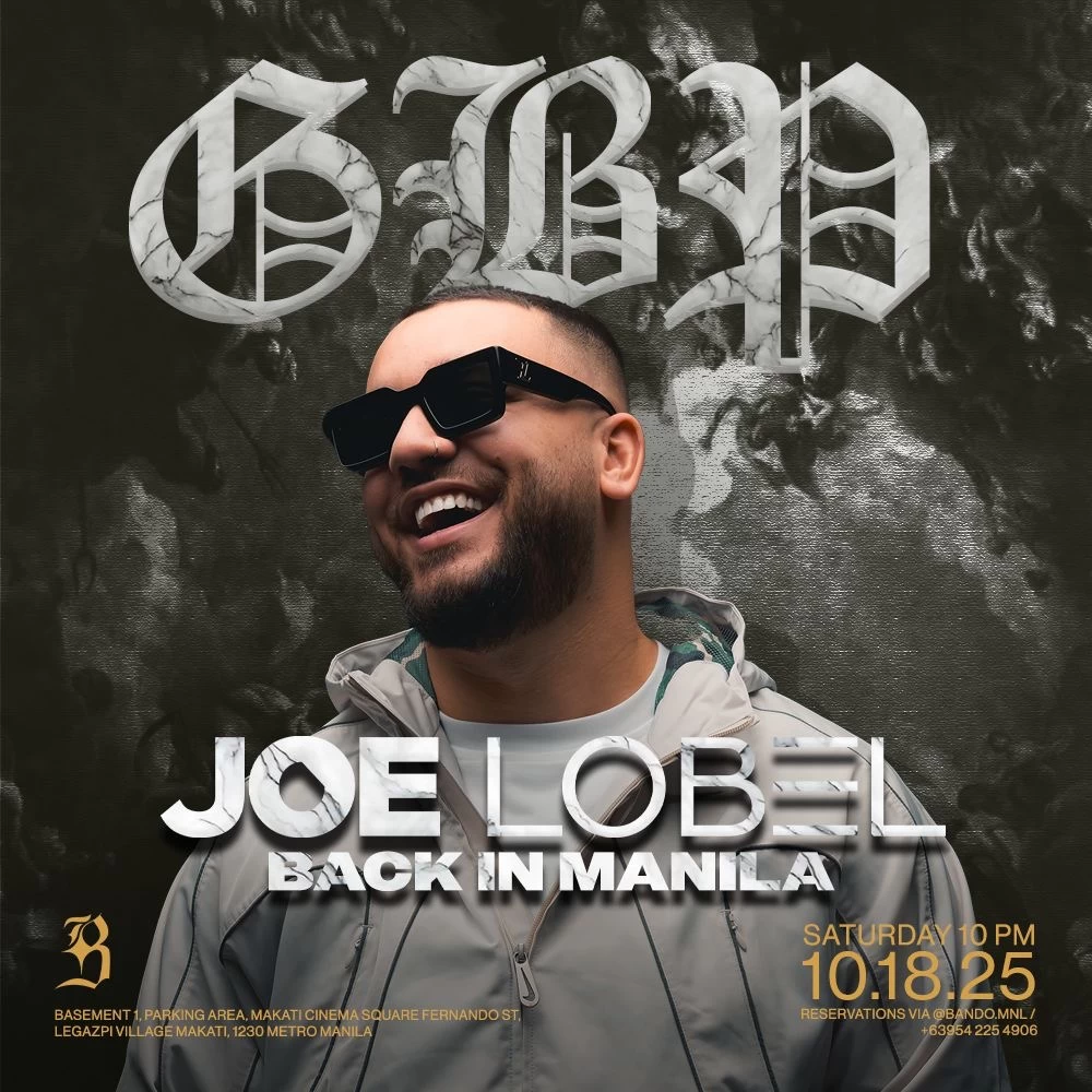 JOE LOBEL BACK IN MANILA | BANDO